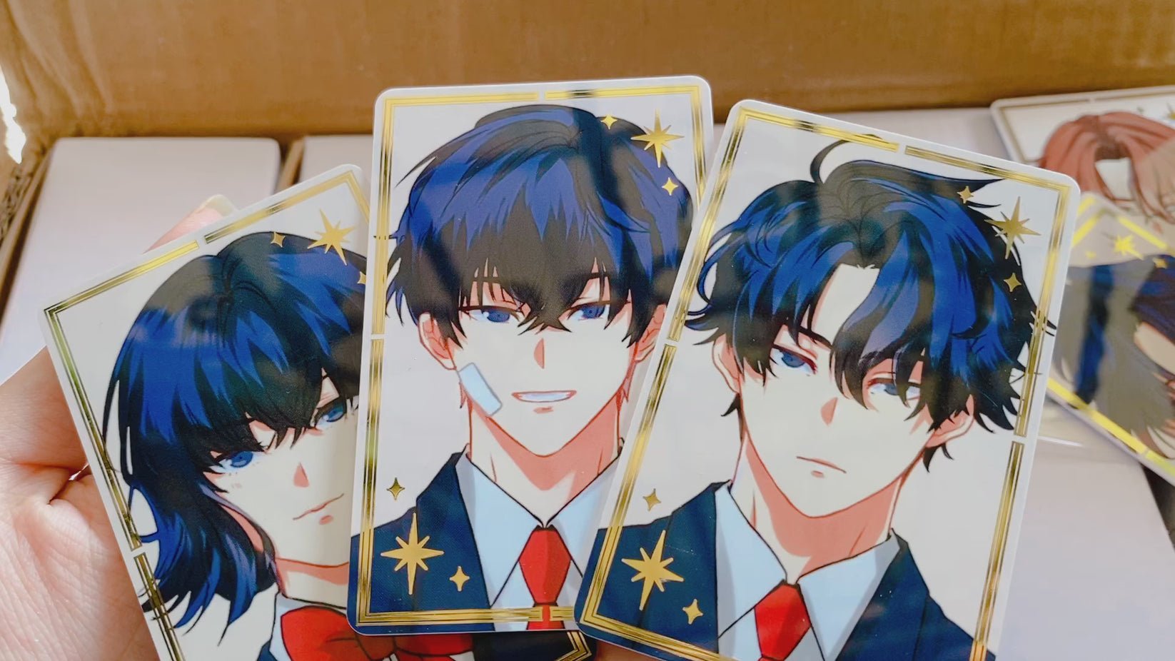 Jujutsu Kaisen Gojo Gold Foil PVC ID – nicubiii-studio